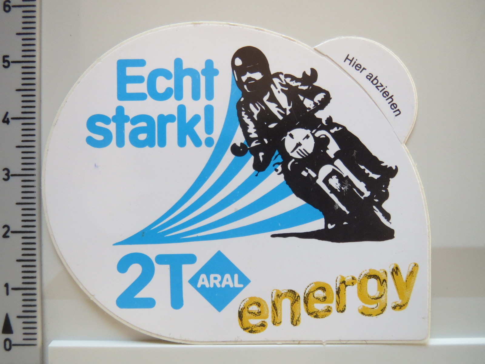 Aufkleber Sticker ARAL - 2T Energy - Motoröl - Motorrad - Oil - Decal ...
