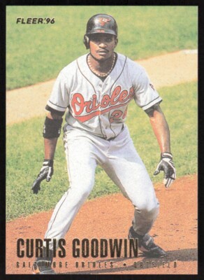 1996 Fleer #8 Curtis Goodwin Baltimore Orioles | eBay