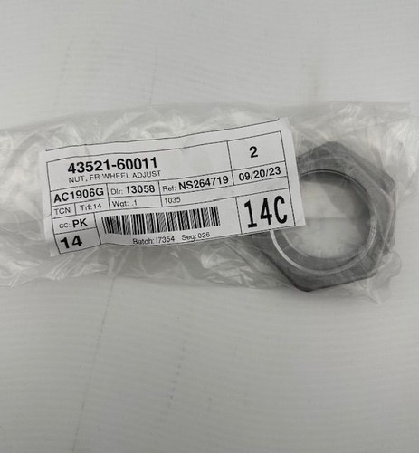 Genuine Axle Nut (Left Right Front) (QTY 1) 43521-60011 | eBay