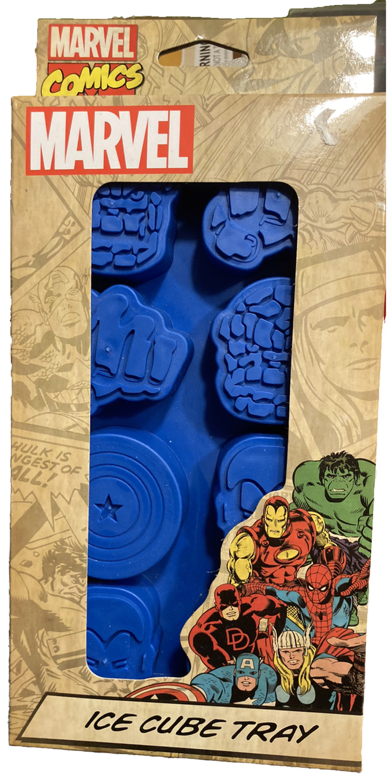 Marvel Comics Heroes Silicone Ice Cube Tray Loot Crate May 2015 for ...