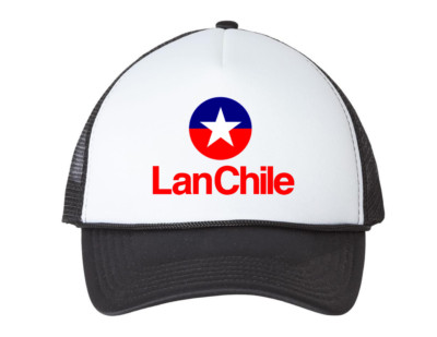 LAN CHILE Chilean Air Line Pilot Travel Souvenir Retro Vintage Trucker ...