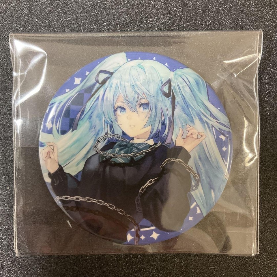Hatsune Miku The Chain Girl -Re Alive - Can Badge 3 Items, 1 Bonus Card ...