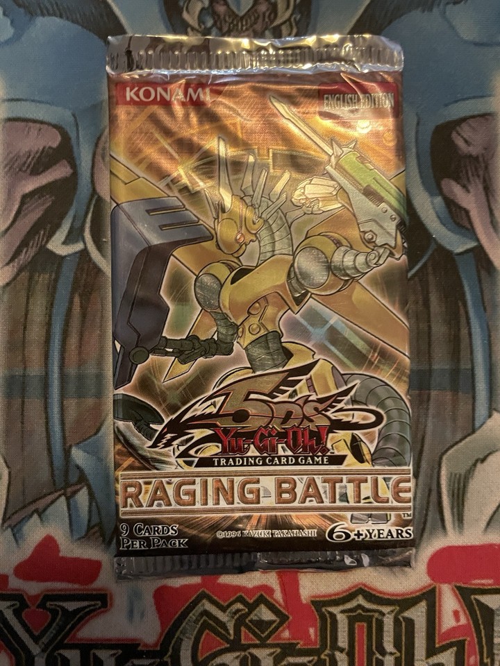 Yugioh! SEALED Raging Battle Unlimited Booster Pack | eBay
