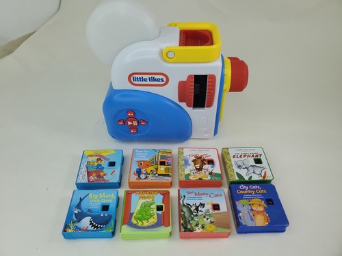 Little Tikes Story Dream Machine Projector (8) Books Reads Out Loud ...