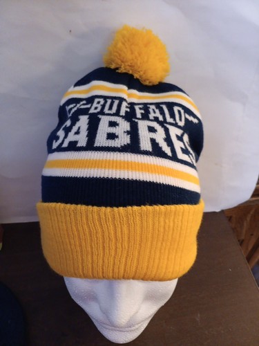 Buffalo Sabers x Labatt Beer Winter Knit Hat Buy This Get Navt Blue ...
