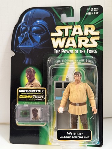 Star Wars POTF Commtech WUHER Power Force ANH Cantina Bar Droid ...
