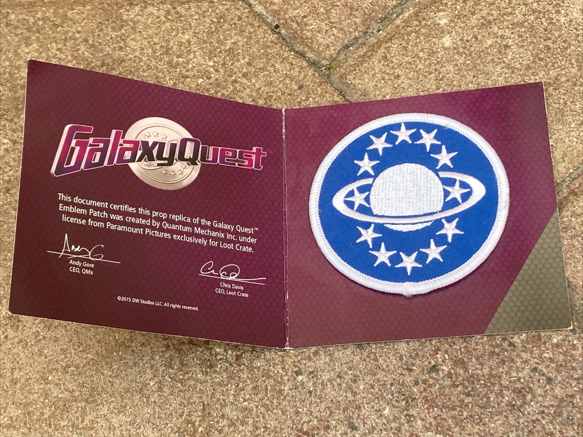 Galaxy Quest Logo Never Give Up Never Surrender" Poster For Sale By