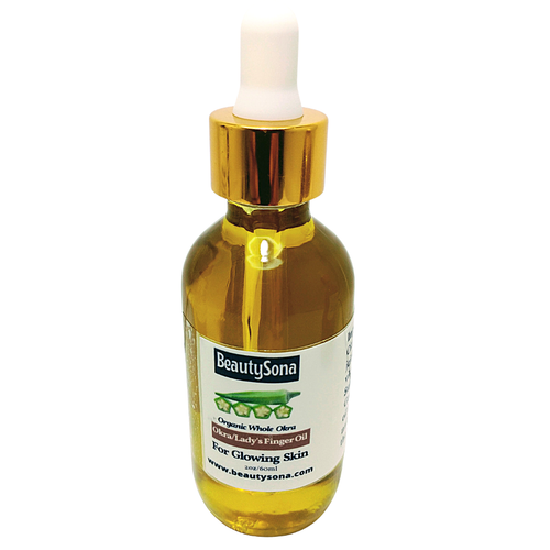 Okra beauty oil for glowing skin 2oz, 100% fresh organic whole okra. | eBay