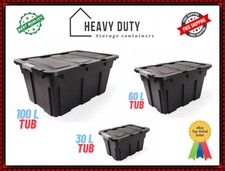 12 X 20l Stackable Plastic Storage Boxes With Lid - Storage Containers ...