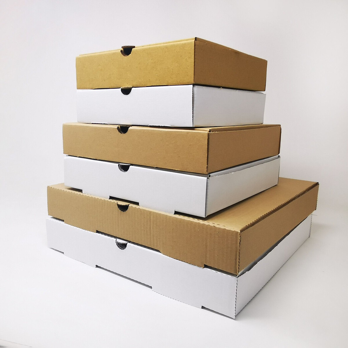 Plain Pizza Boxes