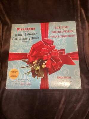 FIRESTONE YOUR FAVORITE CHRISTMAS MUSIC VOL 6 JACK JONES (VG) VINYL LP ...