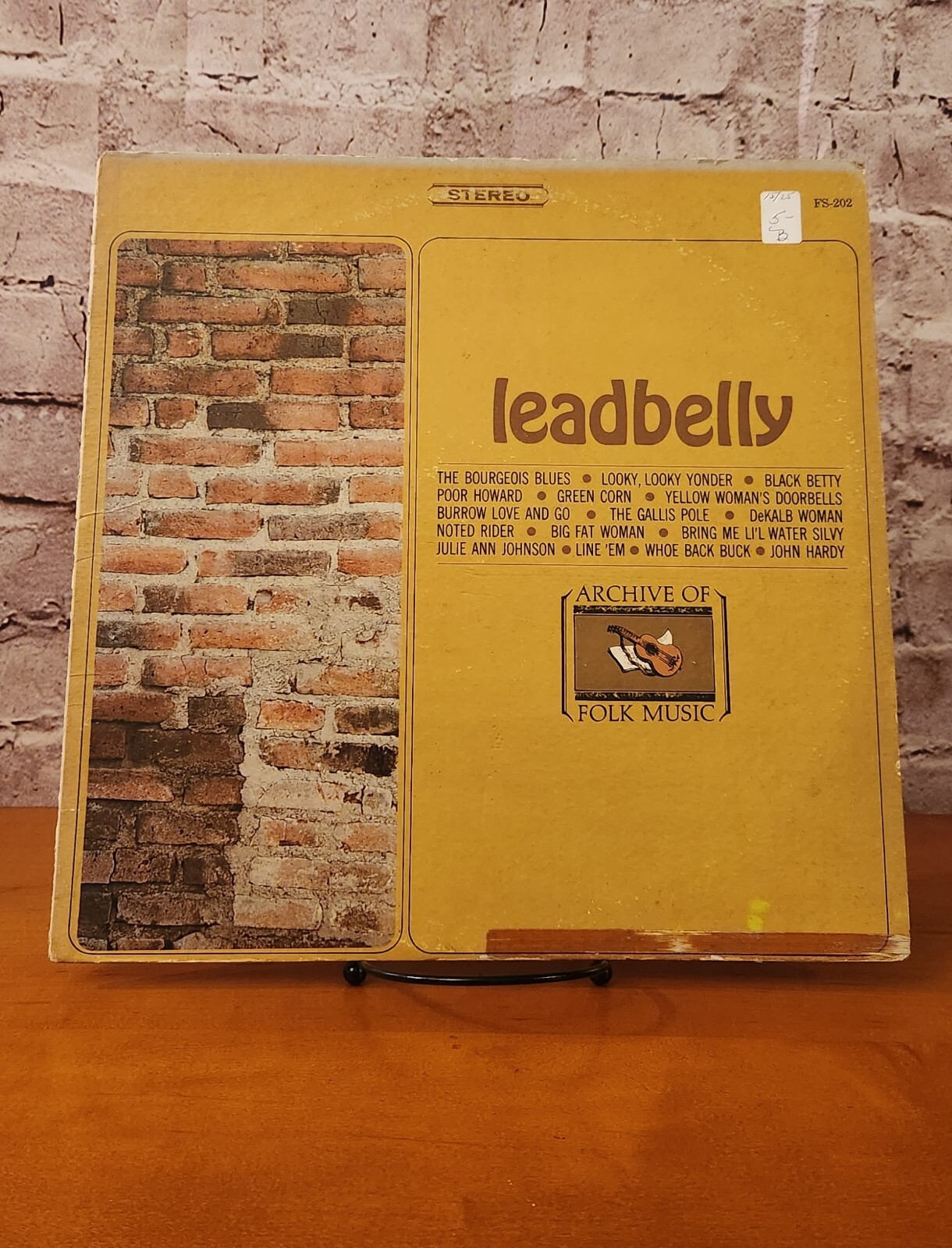 Leadbelly Self-Titled 1972 Vinyl LP *Very Rare Pete Helffrich Repress ...