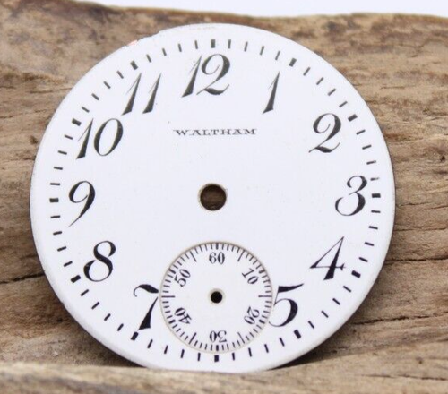 WALTHAM WATCH DIAL BREGUET NUMERAL INDICES 25.8mm (PB3) | eBay