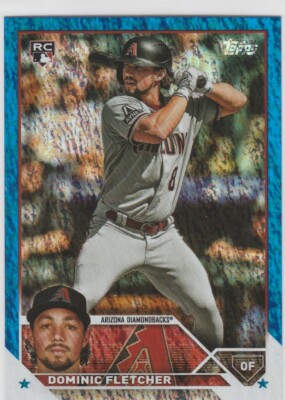 2023 Topps Update Dominic Fletcher Blue Foil Parallel 837/999 RC #US32 ...
