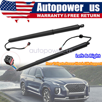 Rear Tailgate Power Lift Support Shock Strut Set For Hyundai Palisade ...