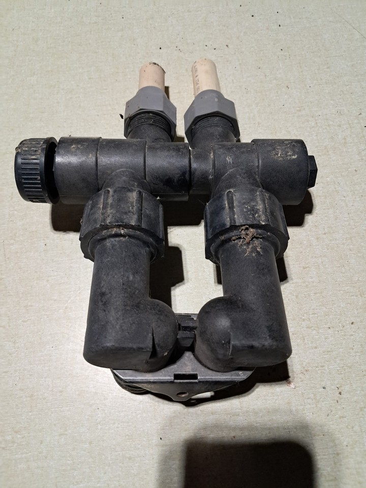 Kinetico Water Softener Original Old Style Bypass Valve w/Elbows ...