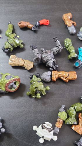 Vintage LOT Of HALO Mega Bloks Minifig Figure Parts & Pieces Only (T6 ...