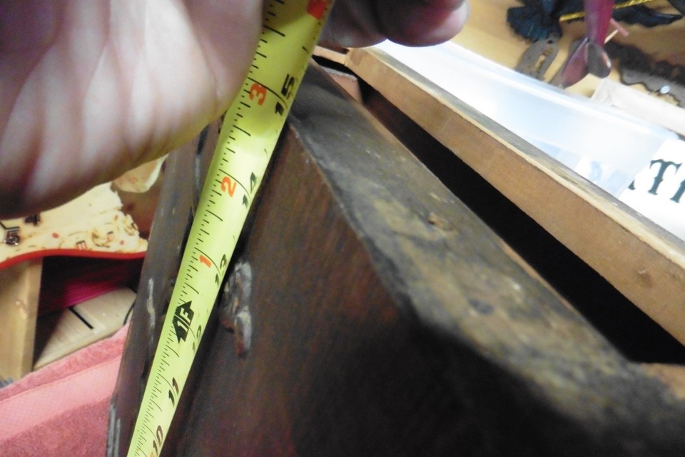 Antique Singer sewing Machine Drawers Left side fancy wood 3 drawers and doiley | eBay