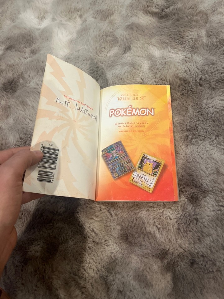 Pokemon Collectors Value Guide - Premier Edition - CheckerBee ...