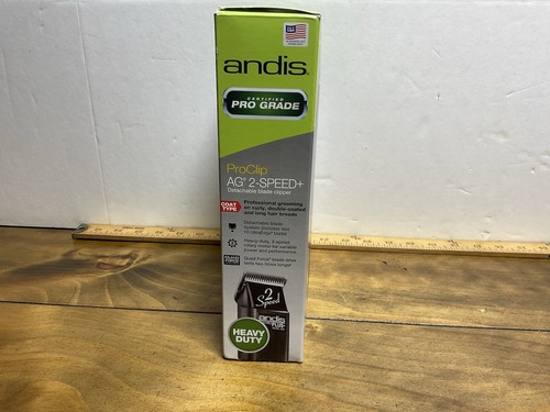 Andis ProClip AG2 2 Speed Plus Detachable Blade Clippers 22215 Dog ...