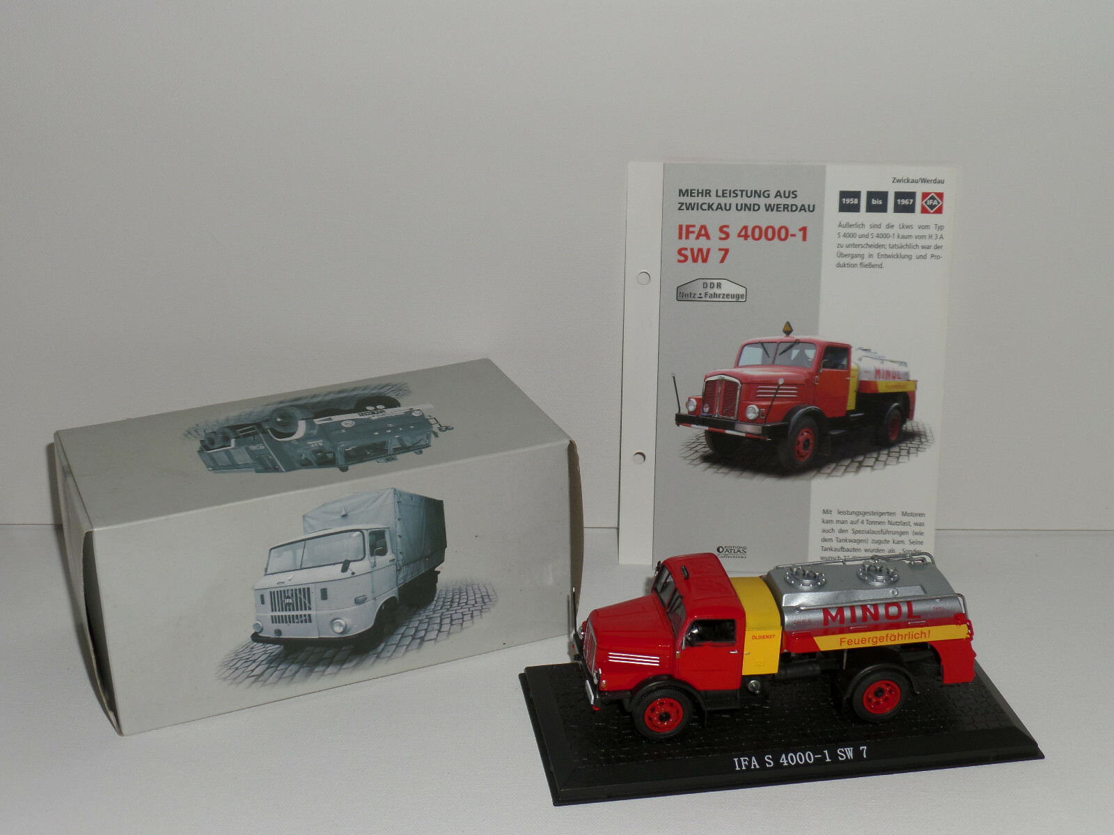 GDR truck collection Atlas collection 1:43 with sheet selection IFA ...