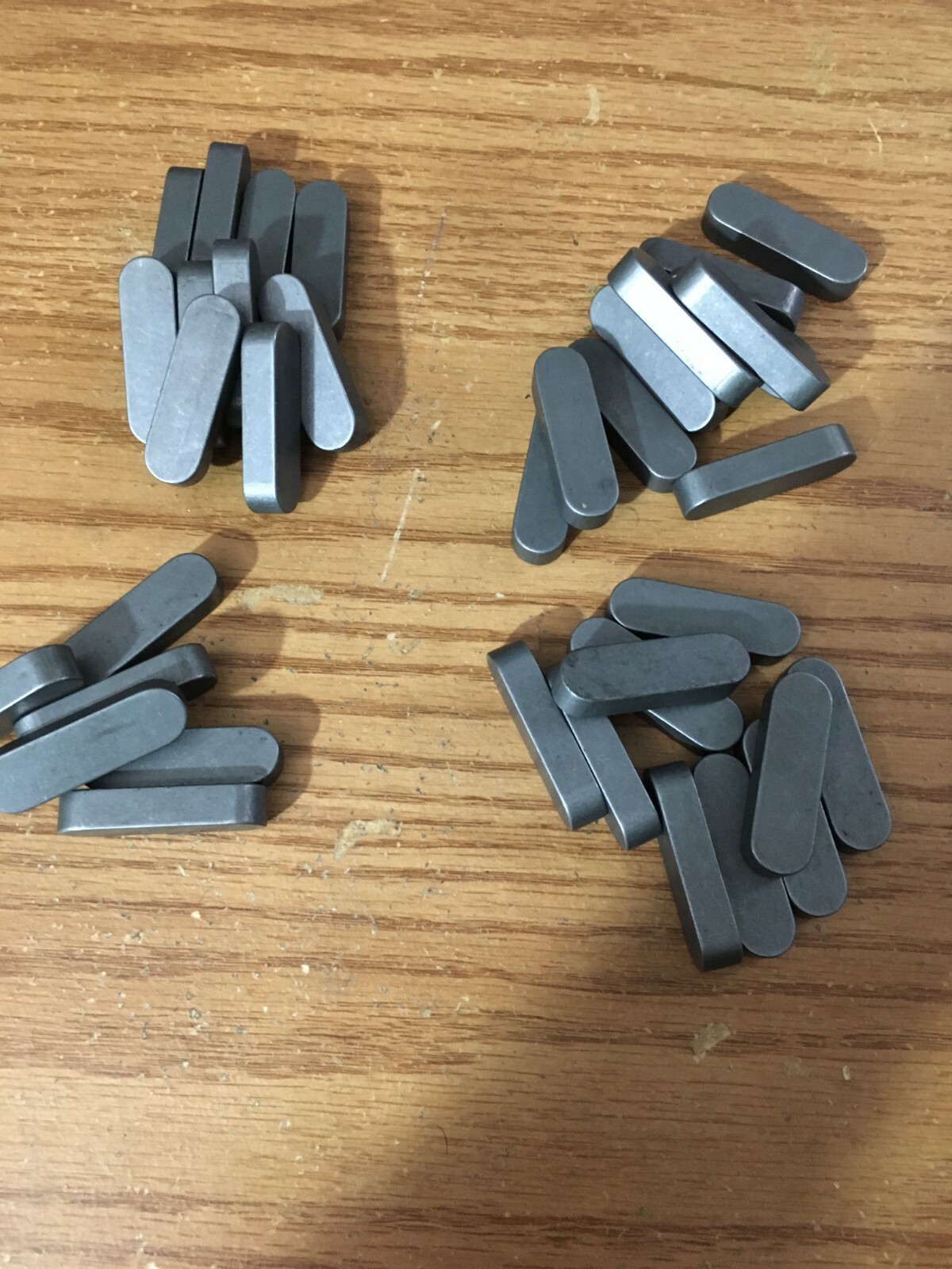 (36) 12mm x 8mm x 40mm Grade 1045 Plain Undersized Form A Machine Key ...