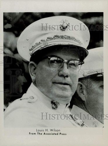 1975 Press Photo Louis H. Wilson, Marine Corps Commandant - srx00608 | eBay