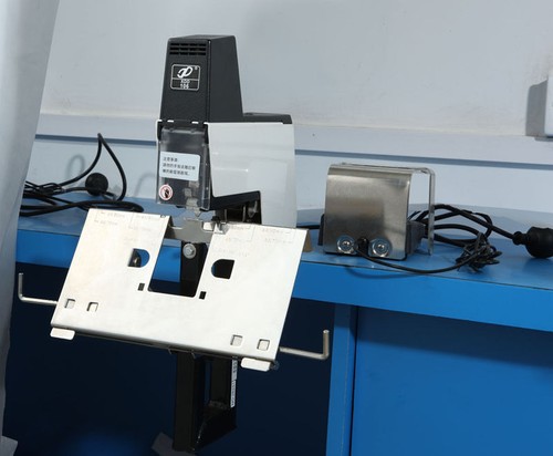 220V Electric Auto Stapler Binder Book Binding Machine Flat+Saddle ...