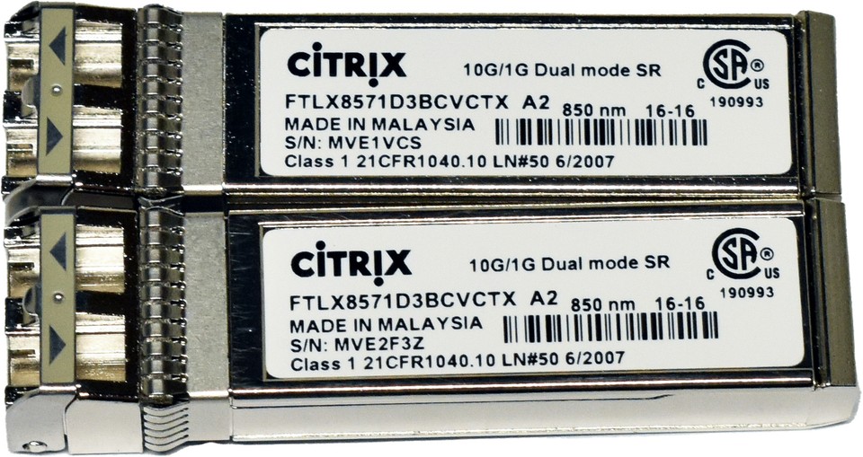 Citrix Netscaler MPX 8005 NS 2x10GE SFP+ 6xCu 2x Mini GBIC 2x PSU | eBay