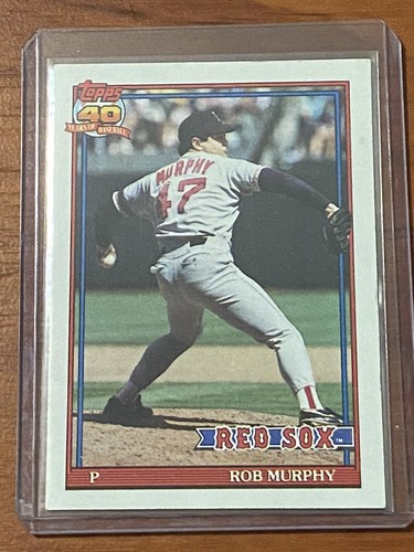 1991 Topps - #542 Rob Murphy Boston Red Sox | eBay