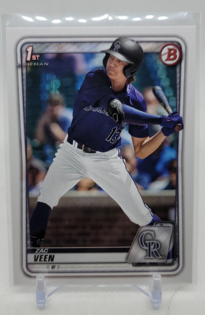 2020 Bowman Draft Zac Veen 1st Bowman Paper #BD-107 | eBay