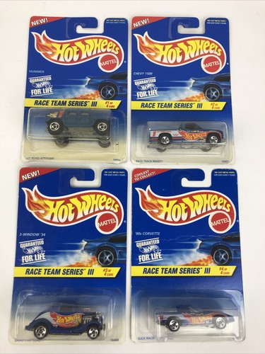 1996 Hot Wheels Race Team Series III Complete Set Includes Chevy 1500 ...