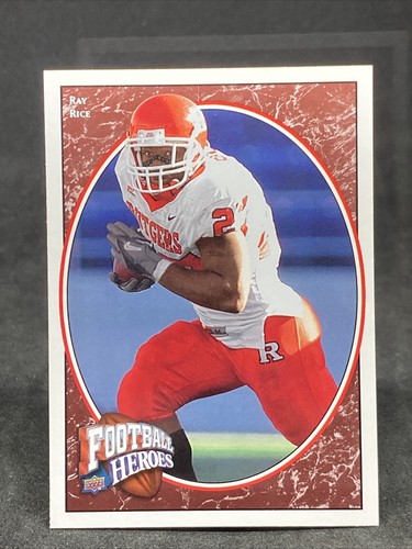 RAY RICE 2008 Upper Deck Football Heros #185 RUTGERS | eBay