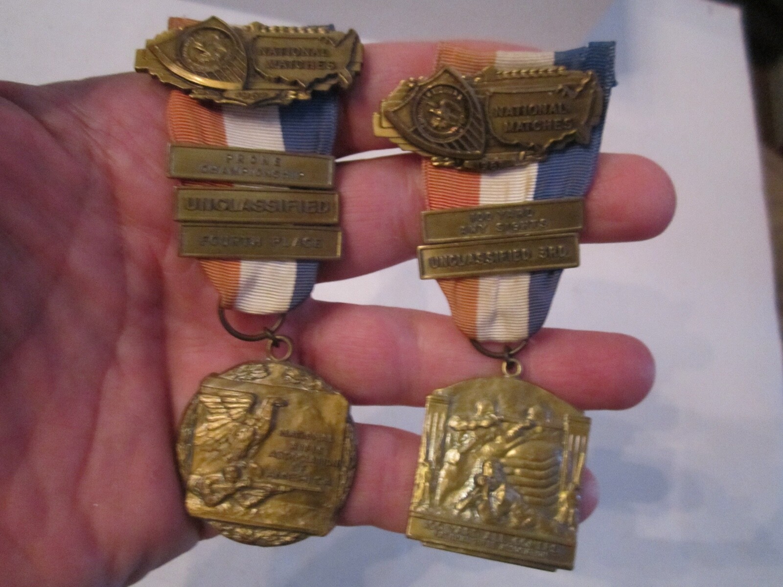 LOT OF 2 (1960'S) NATIONAL RIFLE ASSOCIATION MEDALS - NRA - SC-10 | eBay