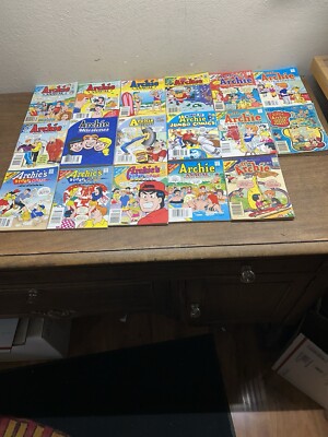 Archie Comics Double ~ Annual & Little Archie Digest Books ~ Lot of 17 ...