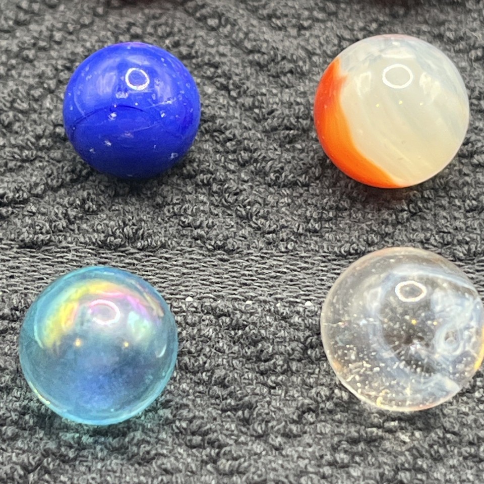 Vintage Marble Mix Lot, Shooter, Different Sizes, Colors, Swirls | eBay
