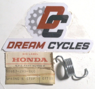 NOS GENUINE HONDA RETURN SPRING 50617-283-000 NEW OEM FACTORY ORIGINAL ...