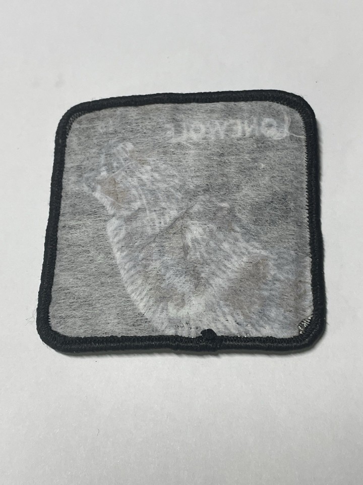Rare Lone Wolf Howl White on Black Iron Sew on Top Rocker Patch Approx 3” (b10) | eBay