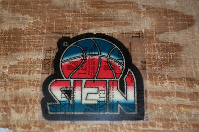 New Jersey Nets 3 1/2" Lextra Patch 1990-1997 Primary Logo Basketball ...
