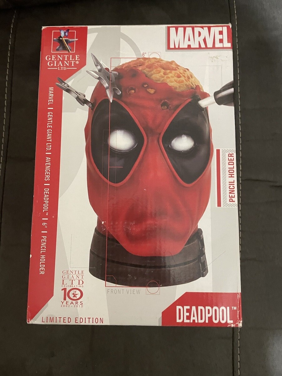 Deadpool Head Pencil Holder