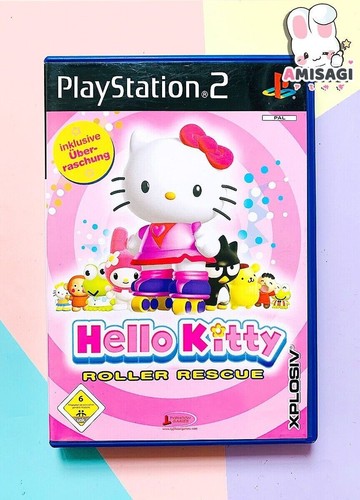 Hello Kitty: Roller Rescue - PS2 Game Sony PlayStation 2 Sanrio PAL ...