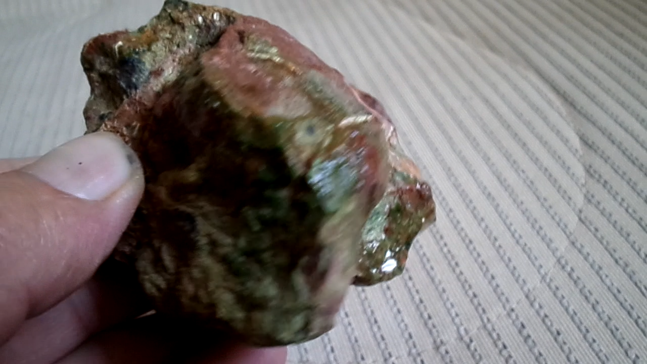 Gaspeite mineral specimen raw | eBay