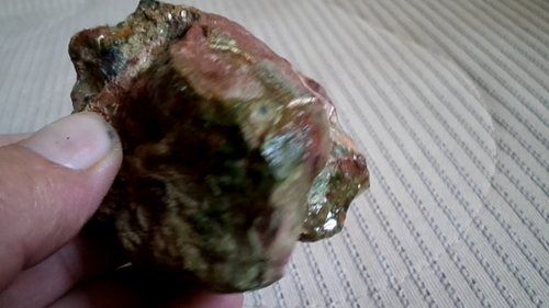 Gaspeite mineral specimen raw | eBay