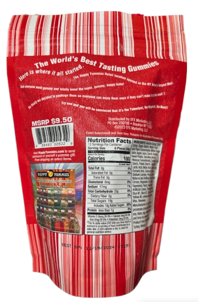 Happy Yummies® Worlds Best Gummies Valentine's Day Bag 12 Oz (340g) | eBay