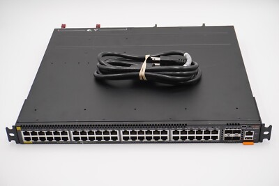 HPE Aruba 6300M PoE 48-Port 4xSFP56 Switch JL661A w/ 2x JL087A PSU ...