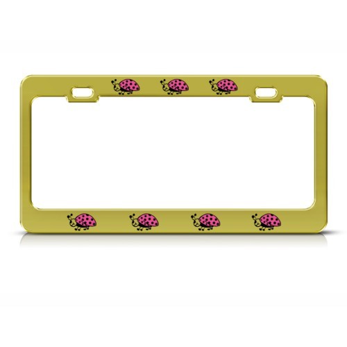 LADYBUG LADYBUGS LADY BUG Metal License Plate Frame Tag Holder | eBay