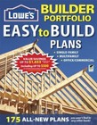 Lowe's Builder Portfolio: Easy-to-build Plans (Home Plans ...