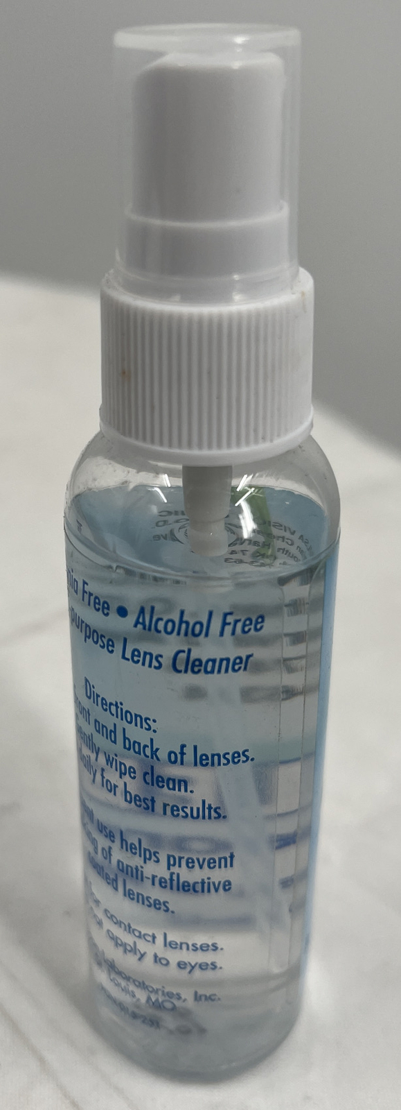 Anti Reflective AR Kleen Eyeglass Lens Cleaner Spray 2 oz. (60 ml) Bulk ...