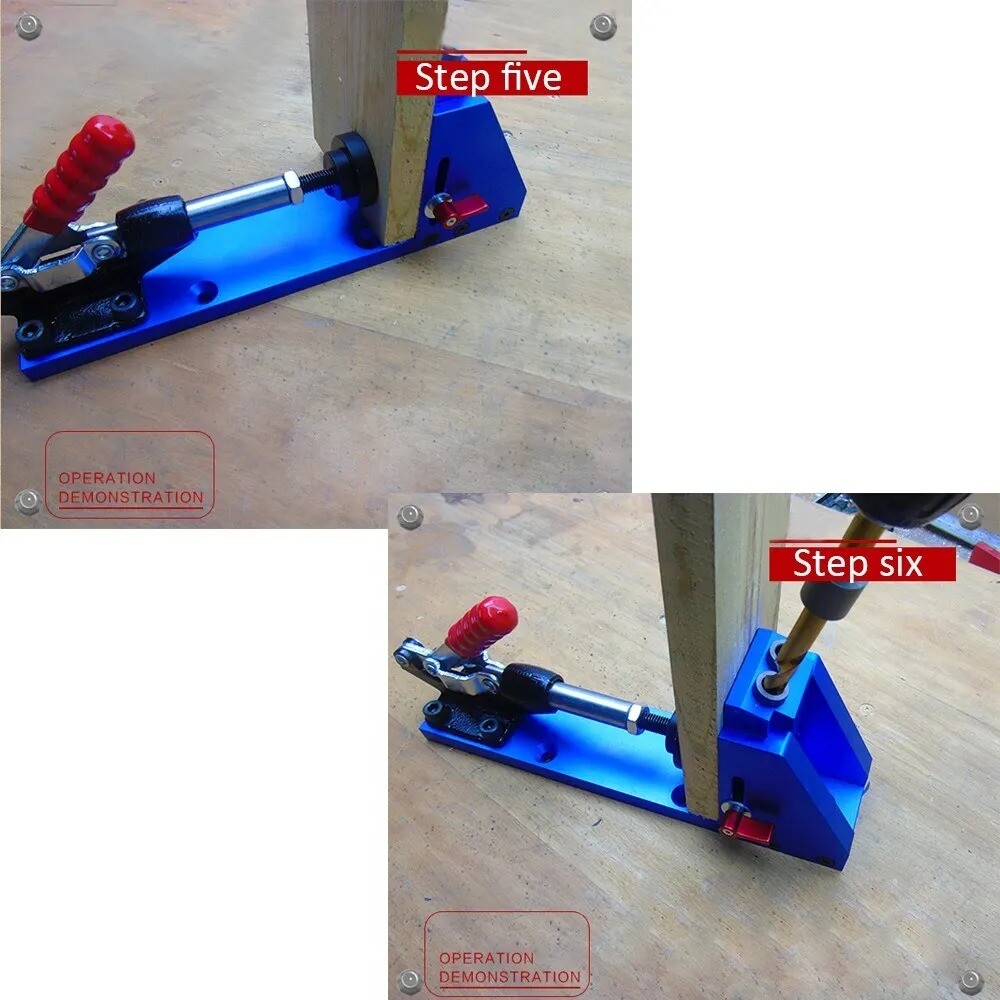 Aluminum Diagonal Hole Fixture Set System Punchdown Positioner with ...