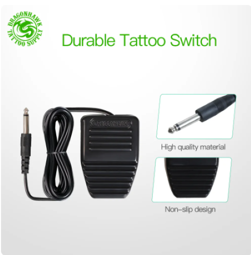 Mast ABS Plastic RCA Rotary Tattoo Machine with Dragonhawk LCD Mini ...